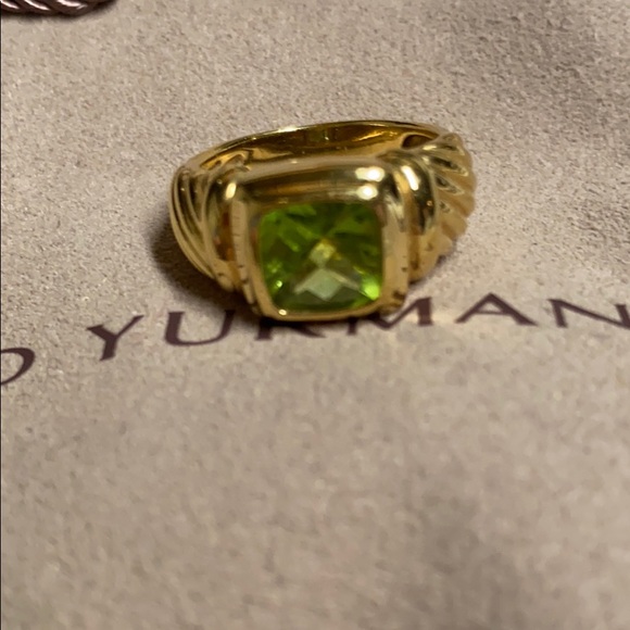 David Yurman | Jewelry | David Yurman 8k Solidgoldrenaissance Peridot ...